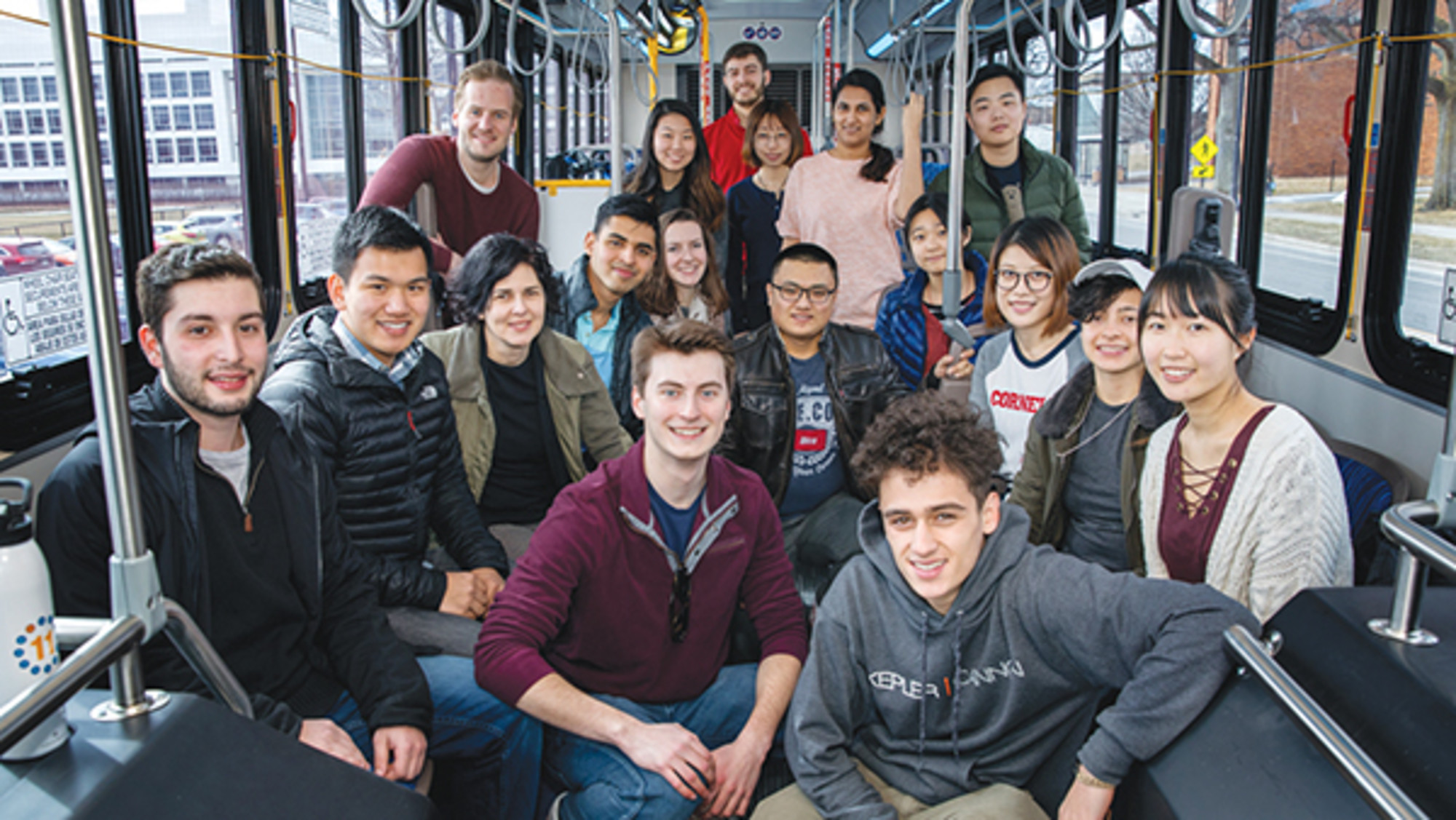 Cornell students help design new TCAT bus stop signs – Tompkins Weekly