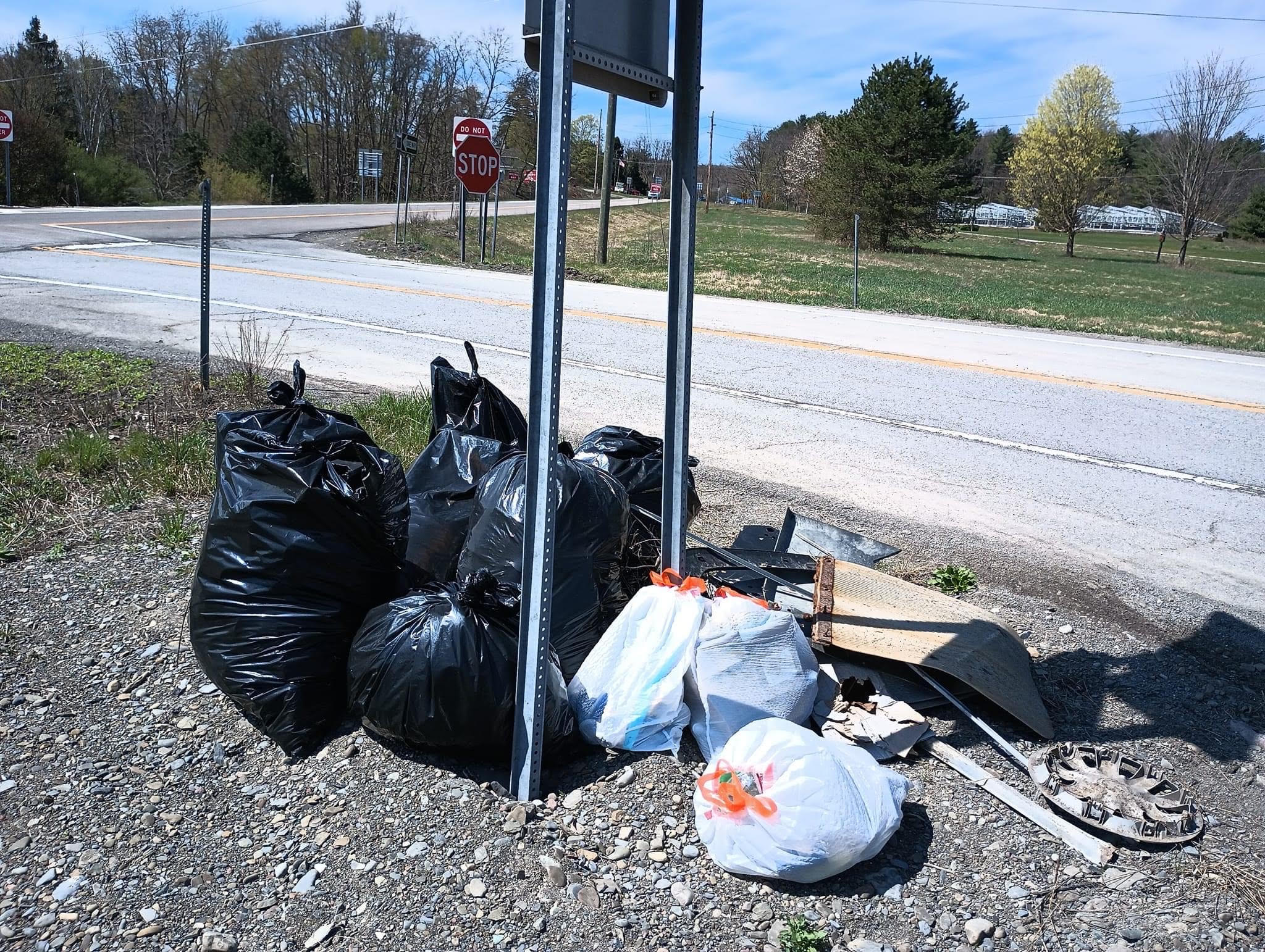 Over 1,100 pounds of garbage collected during Green Up Day – Tompkins ...