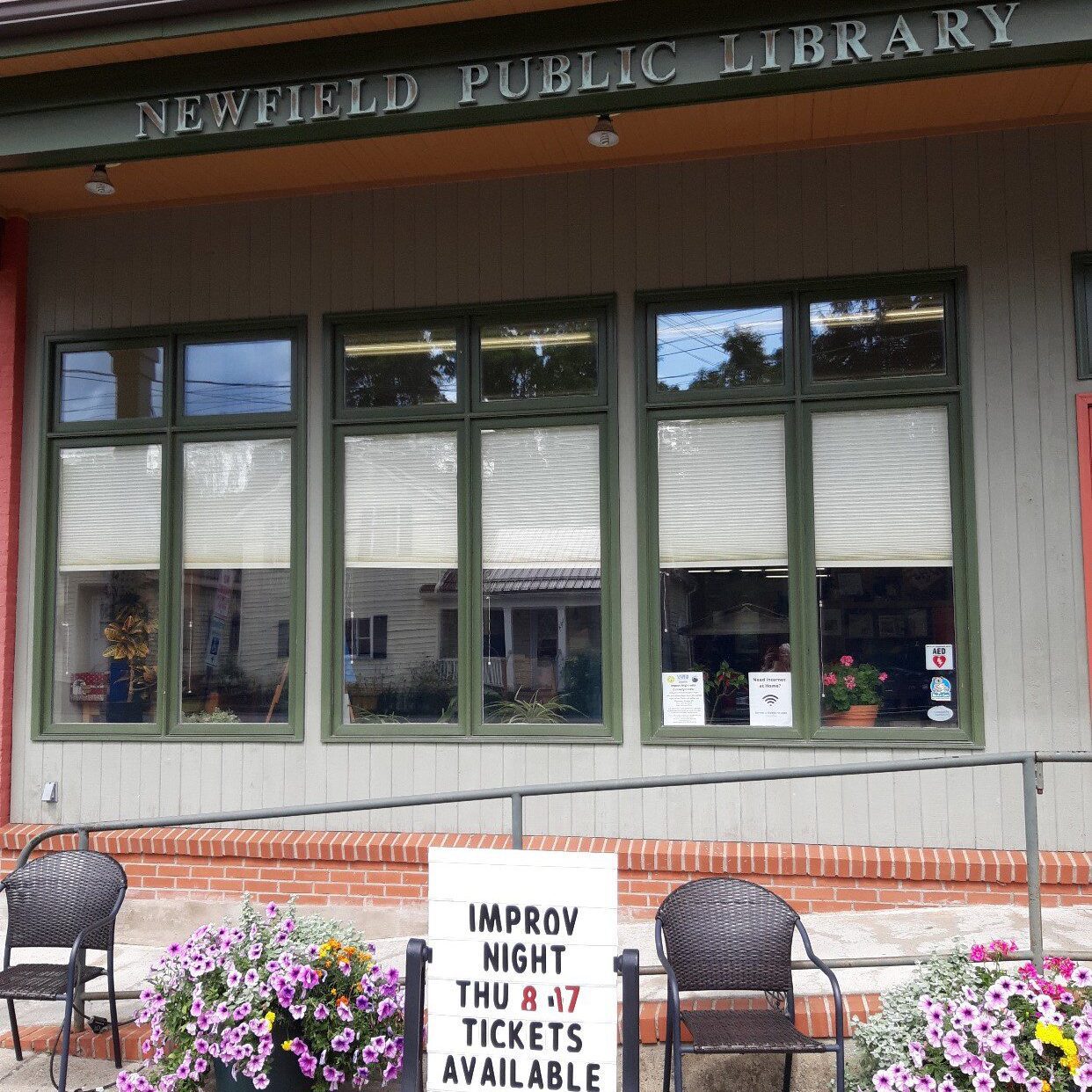 Improv comedy event to benefit library – Tompkins Weekly