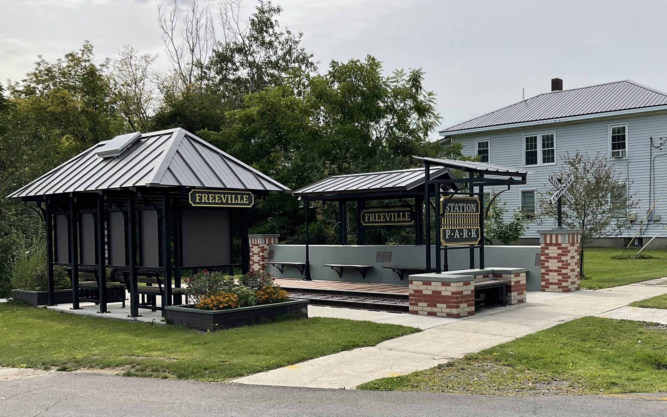 Freeville reveals railroad junction historic marker – Tompkins Weekly