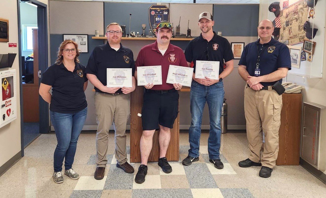 Some of Groton's finest named 2024 Tompkins County EMS Crew of the Year ...