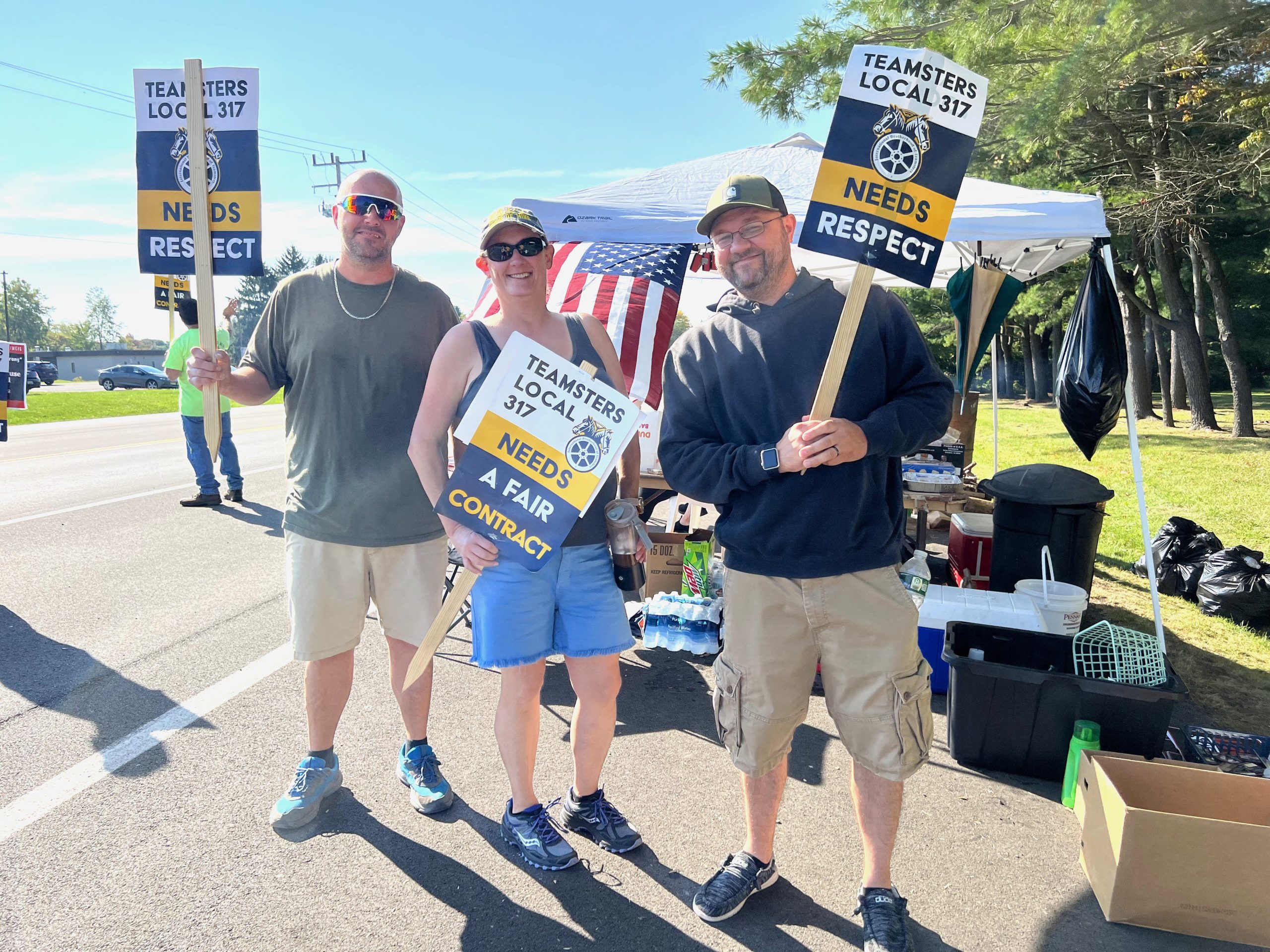 Union members at BorgWarner enter second week of strike in the village ...