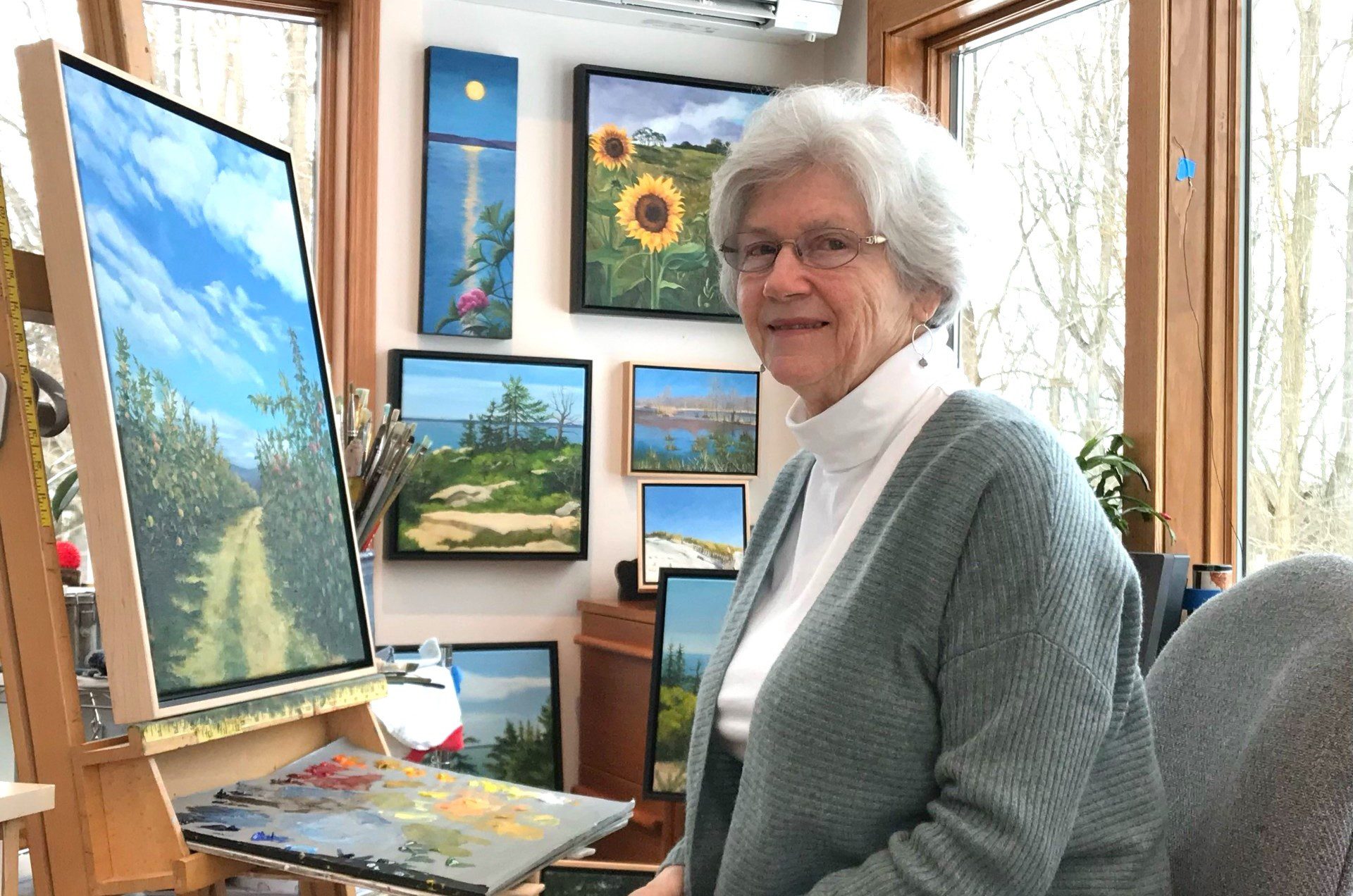 Painter Patty Porter to show landscapes in Ulysses – Tompkins Weekly