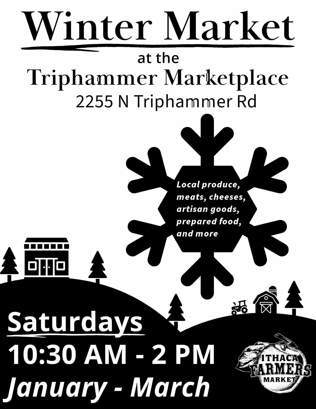 Winter Market at Triphammer Marketplace – Tompkins Weekly