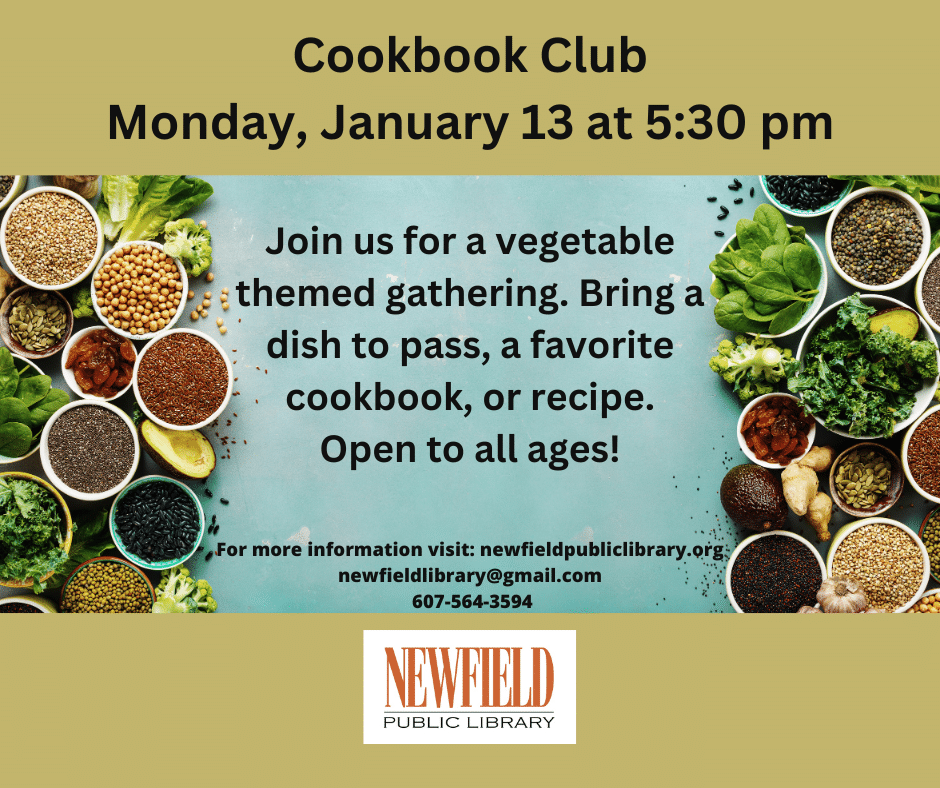Cookbook Club- Vegetables – Tompkins Weekly