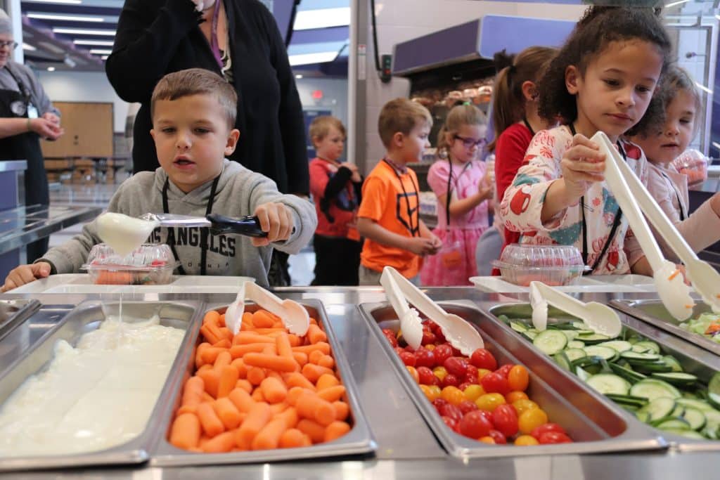 New Dryden Elementary School kitchen, cafeteria in full swing ...