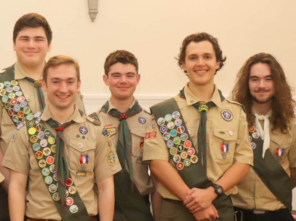 Five Lansing scouts reach Eagle rank – Tompkins Weekly