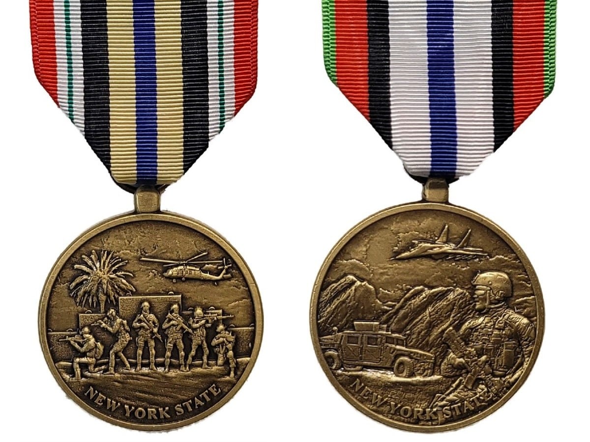 New York State Iraq and Afghan War commemorative medals now being ...
