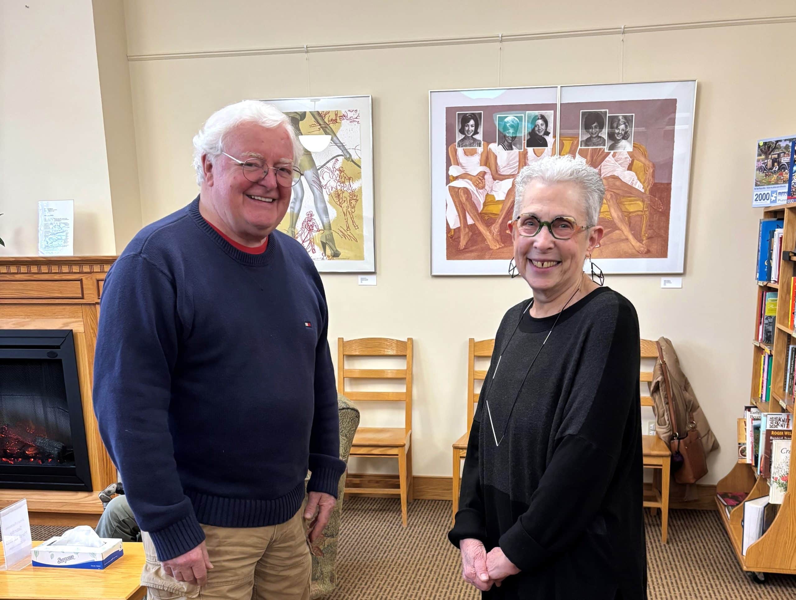 Graphic artist Minna Resnick shows personal pieces at Ulysses library ...