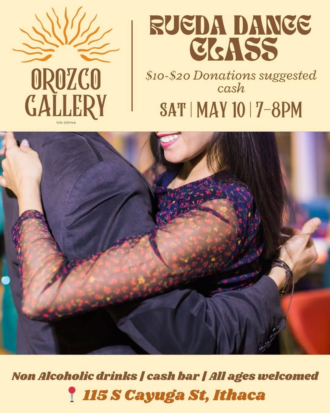 RUEDA DANCE CLASS – Tompkins Weekly