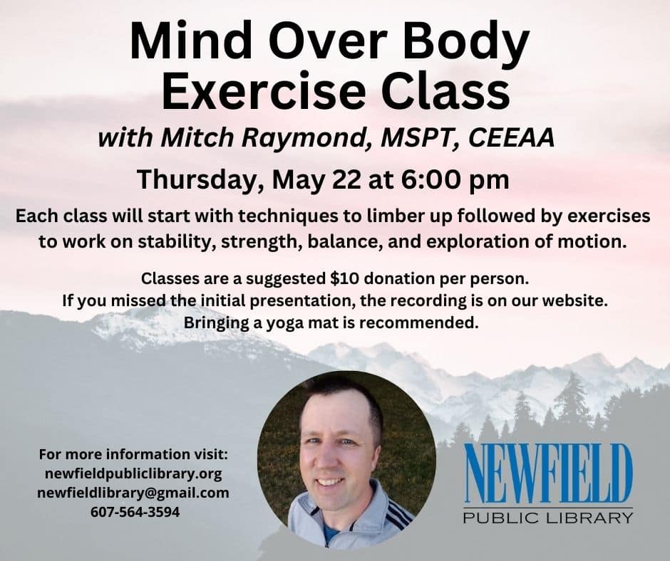 Mind Over Body Movement Class – Tompkins Weekly